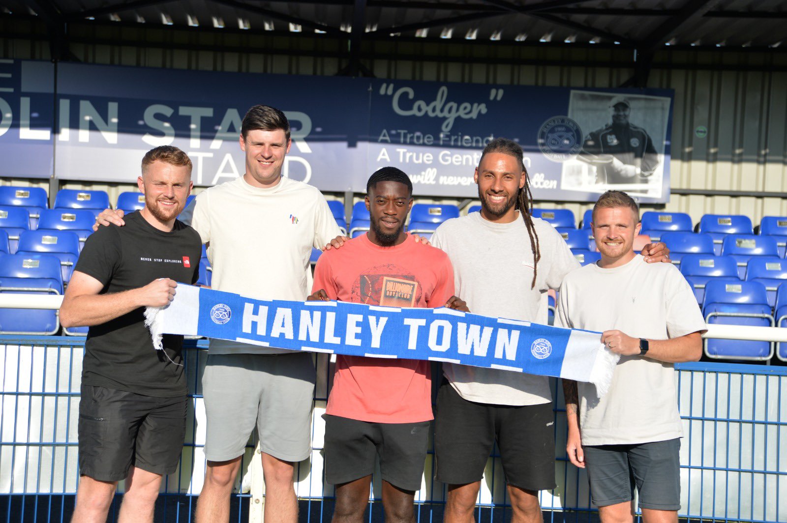 Three new signings for Hanley Town as Green, Whitehouse and Ofori check ...