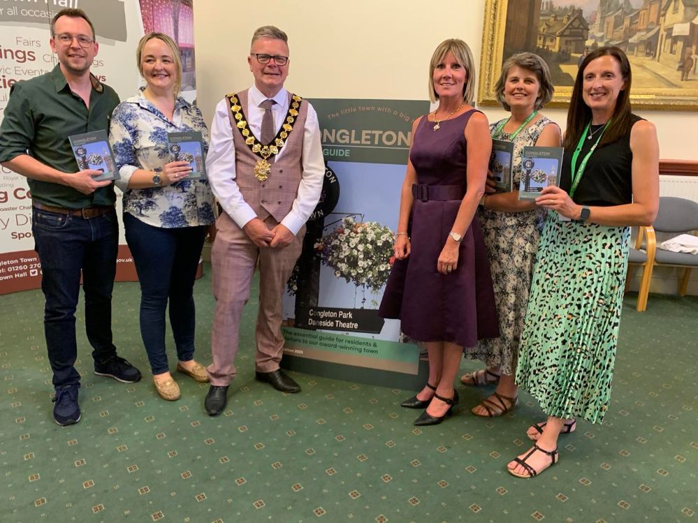 Congleton Town Council launches new Town Guide - Moorlands Radio