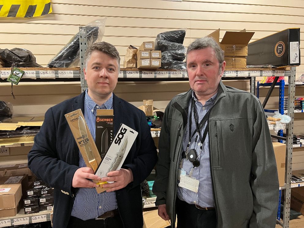 Moorlands retailers reminded of responsible knife sales - Moorlands Radio
