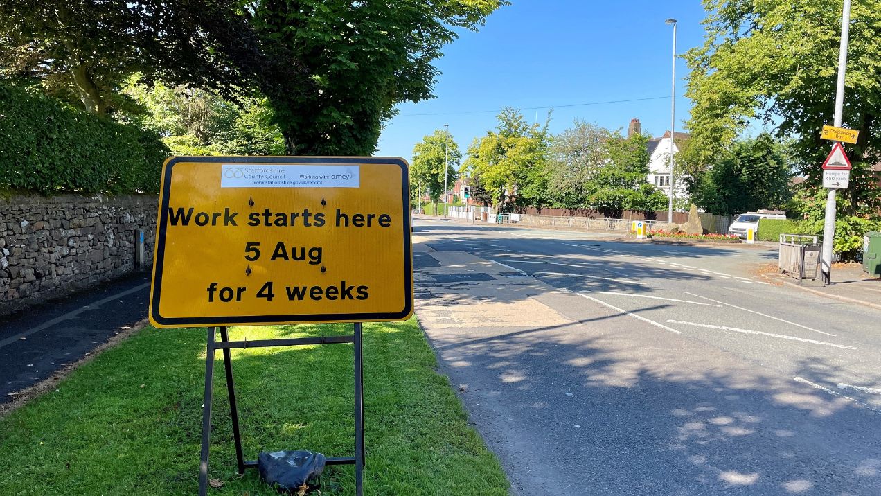 Roadworks on the A53 in Leek to start next week - Moorlands Radio