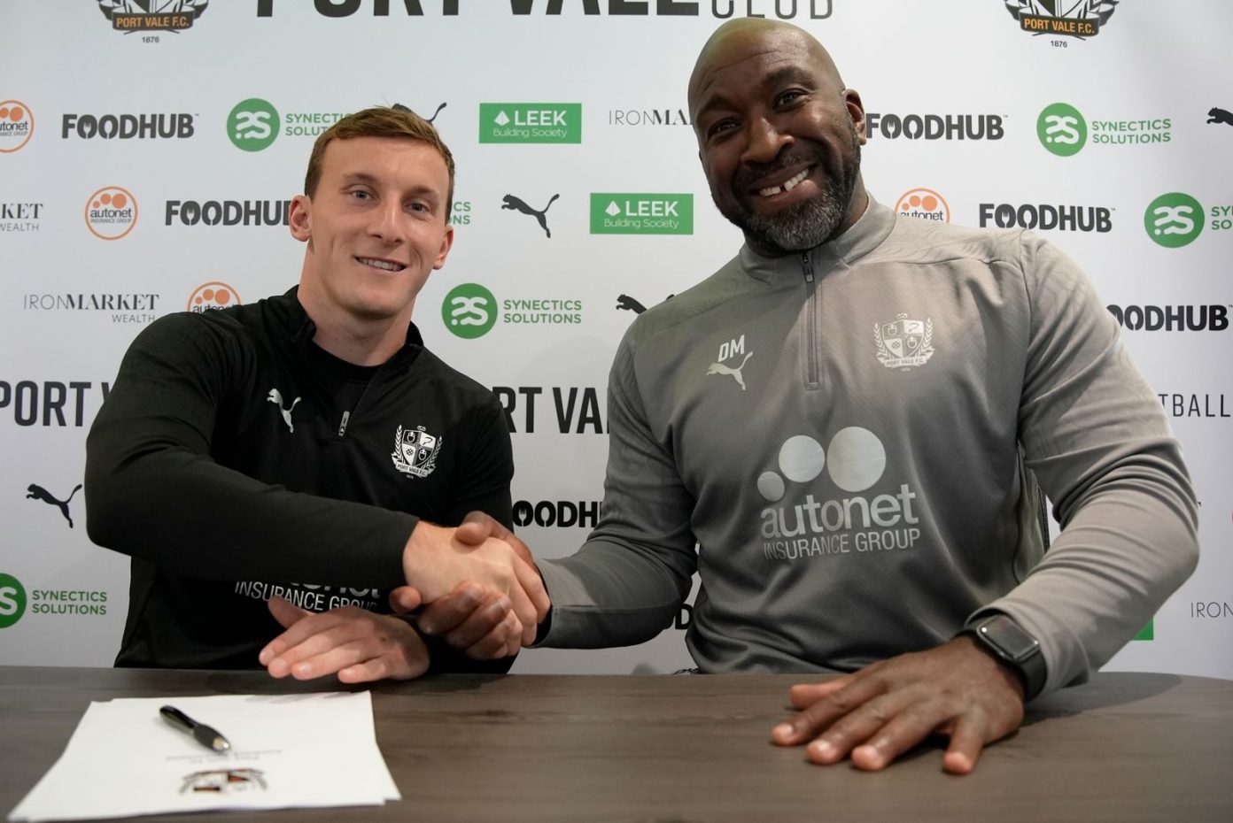 Ruari Paton Signs Three-Year Contract with Port Vale - Moorlands Radio