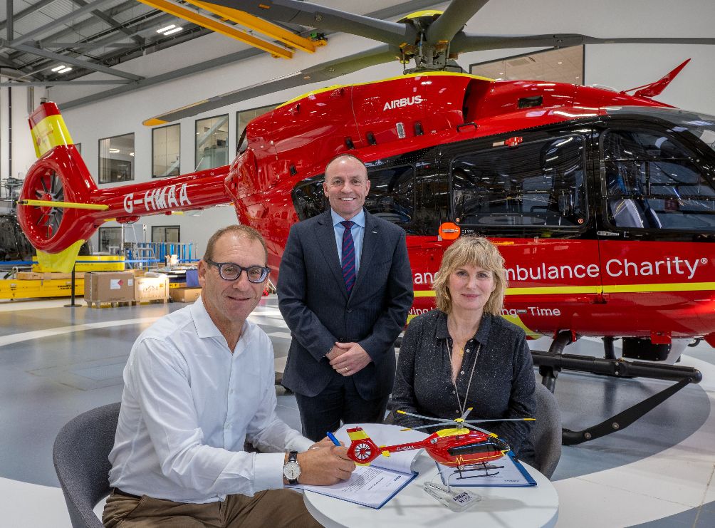 Midlands Air Ambulance Charity purchases new air ambulance helicopter ...